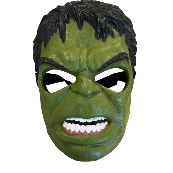 Hasbro | Costumes | Hasbro Europe Incredible Hulk Mask With Adjustable ...
